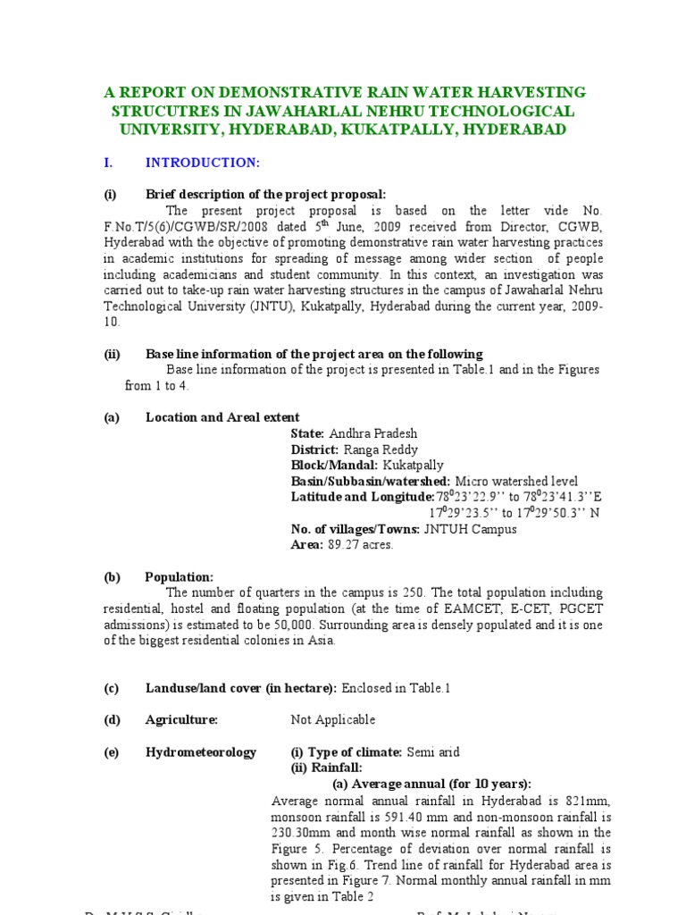 26 11 Revised Final RWH Working1 | PDF | Water Resources | Irrigation