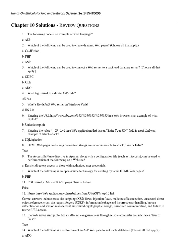 Hands On Ethical Hacking and Network Defense | PDF | Wireless Lan ...