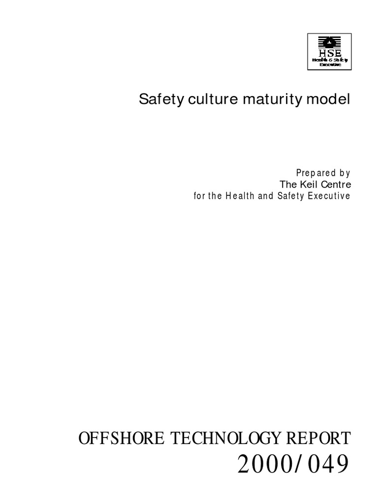 Safety Culture Maturity Model | PDF | Safety | Traffic Collision