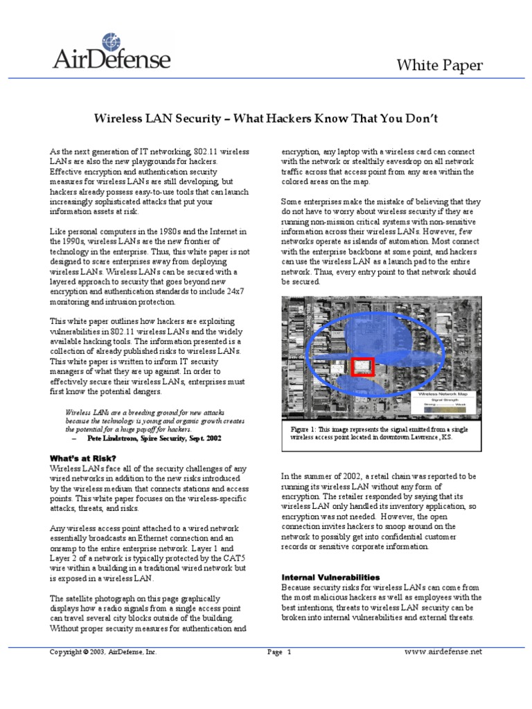 Wireless LAN | PDF
