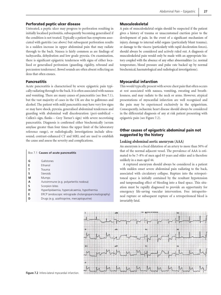 ABC Emergency Differential Diagnosisff | PDF | Peptic Ulcer ...