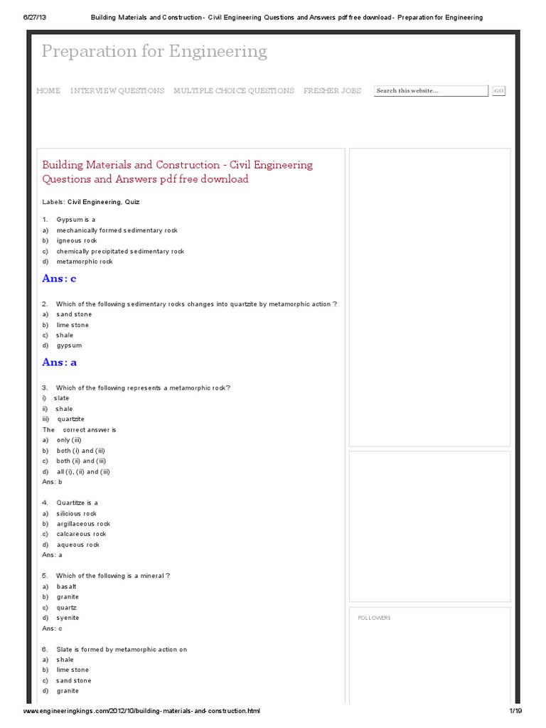 Building Materials and Construction | PDF | Rock (Geology) | Brick