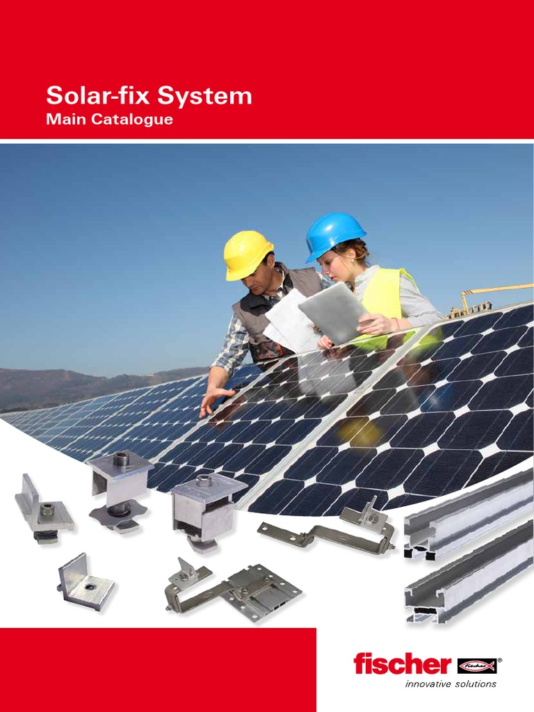 Solar-fix Systems Main Catalogue | PDF | Rivet | Screw