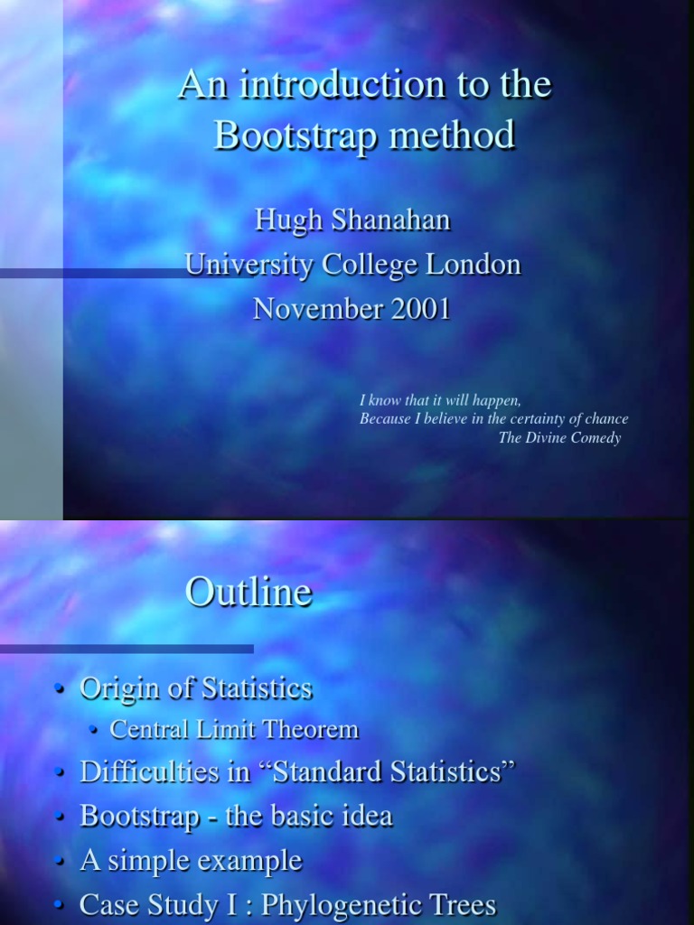 Bootstrap Pdf Bootstrapping Statistics Resampling Statistics