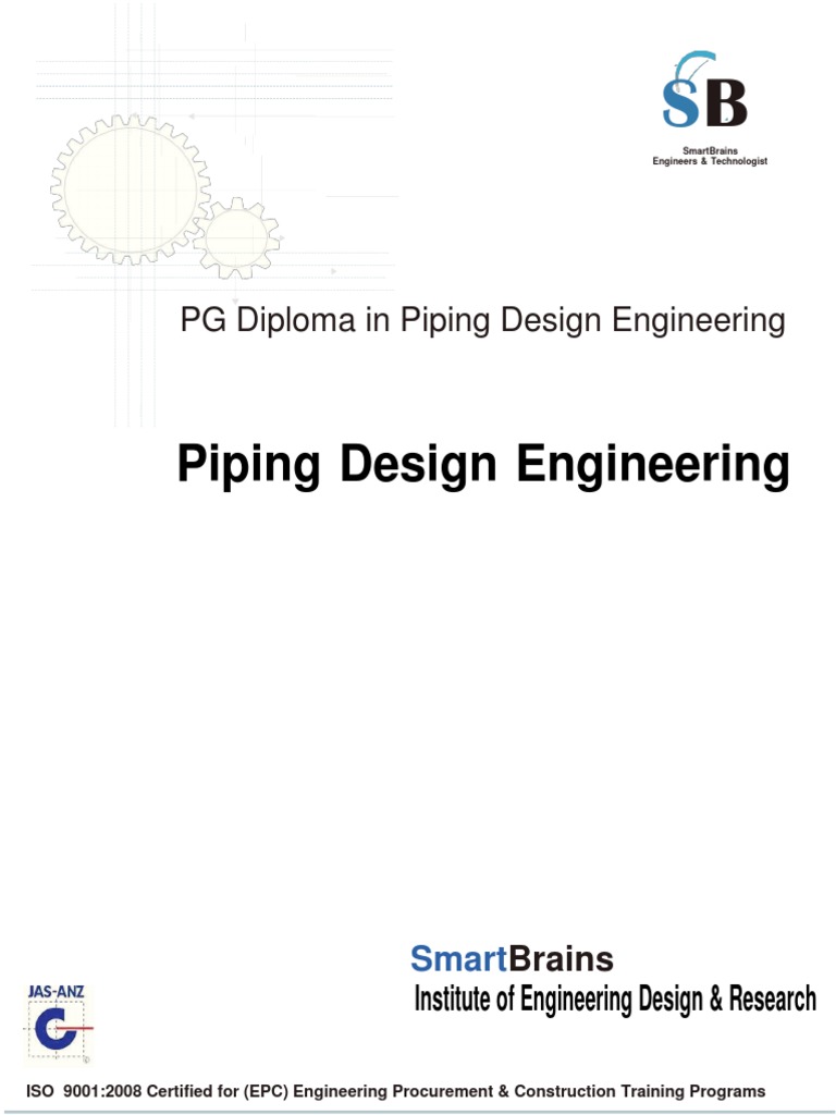 PG Diploma in Piping Design and Autocad Training Course | PDF | Pipe ...