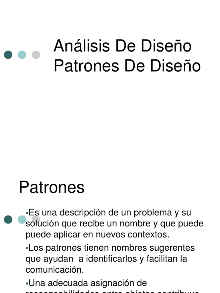 Patrones Grasp | PDF | Cognición | Áreas de informática