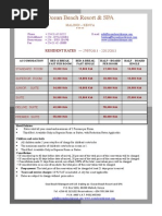 Contoh Contract Rate Hotel | PDF | Business