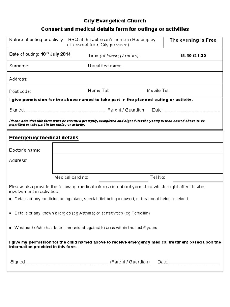 Consent Form | PDF