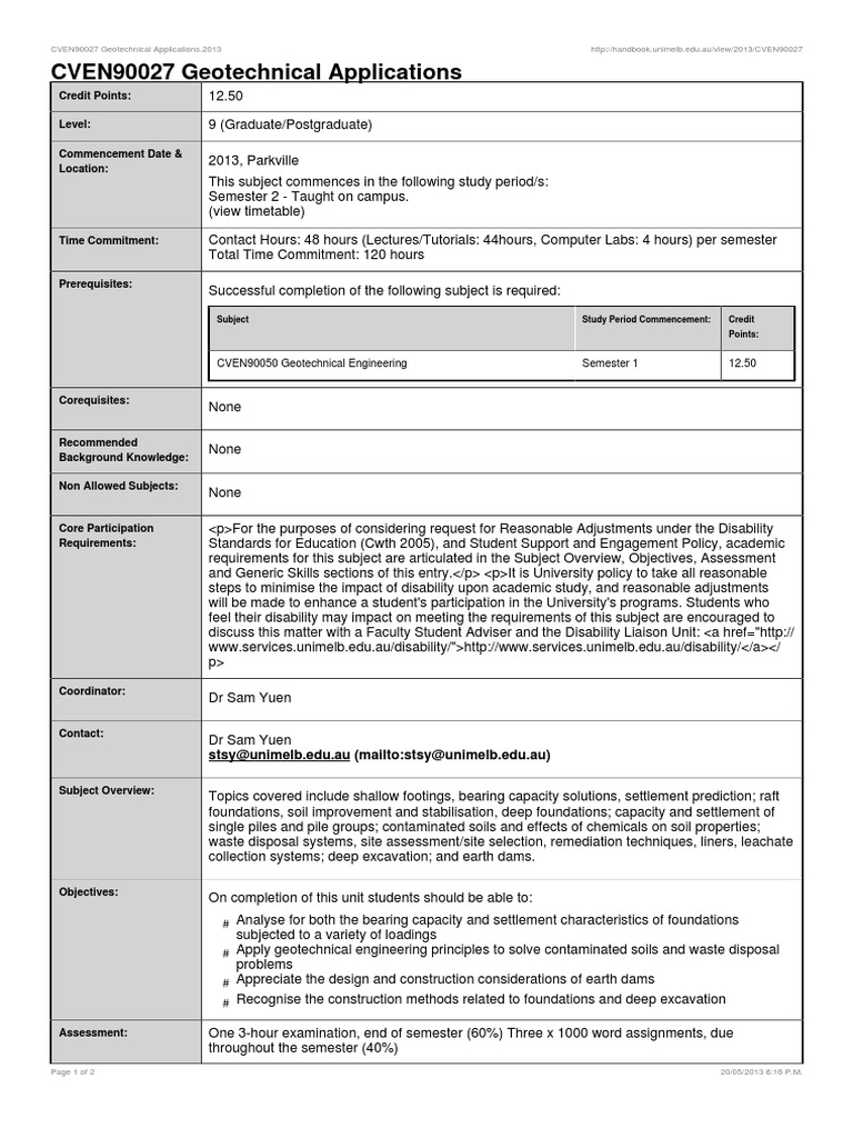 Geotechnical Applications Overview | PDF | Art