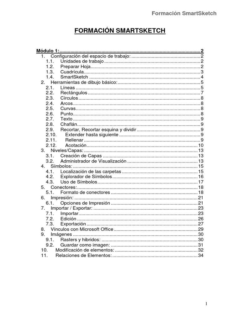 Manual SmartSketch | PDF | Espacio | Geometría