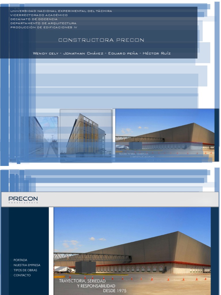 Empresa Constructora Precon | PDF | Chile | Calidad (comercial)