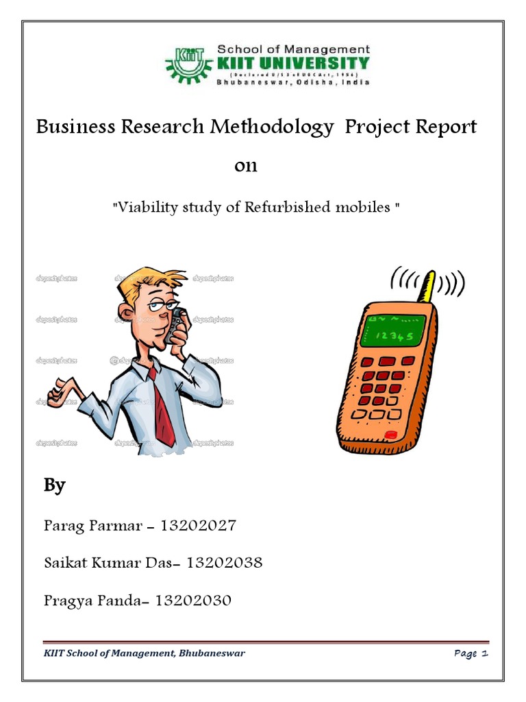 BRM Report MBA I Parag Saikat Pragya | PDF | Consumer Behaviour | Likert Scale