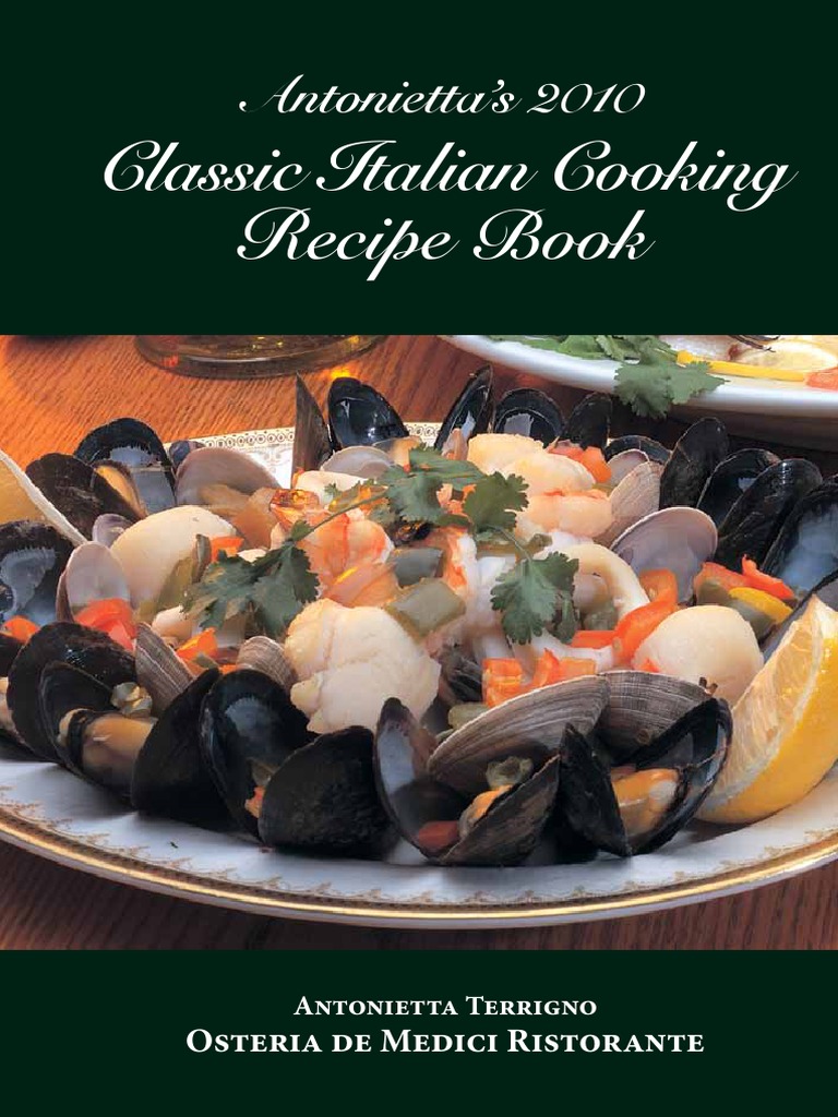 Classic Italian Cooking Web Book 2010 | PDF | Italian Cuisine | Tomato ...