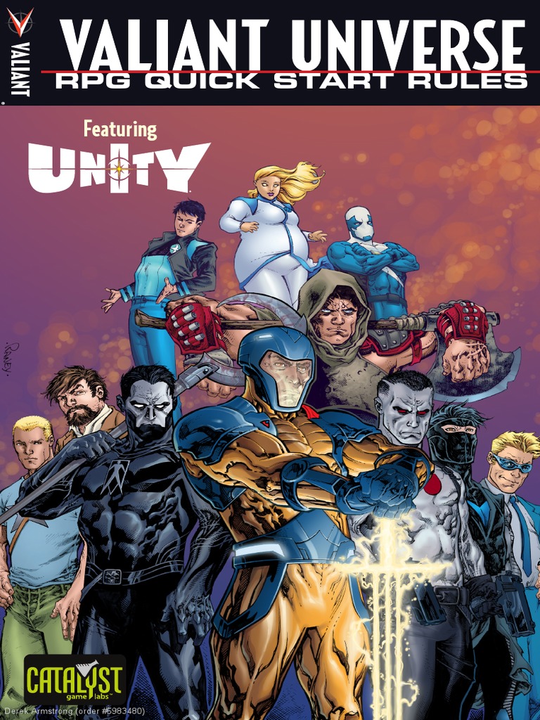 Valiant Universe RPG Quick Start Rules | PDF | Valiant Comics | Leisure