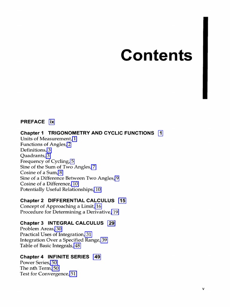 Preface Ix Chapter 1 Trigonometry and Cyclic Functions 1 | Download Free PDF | Integral ...