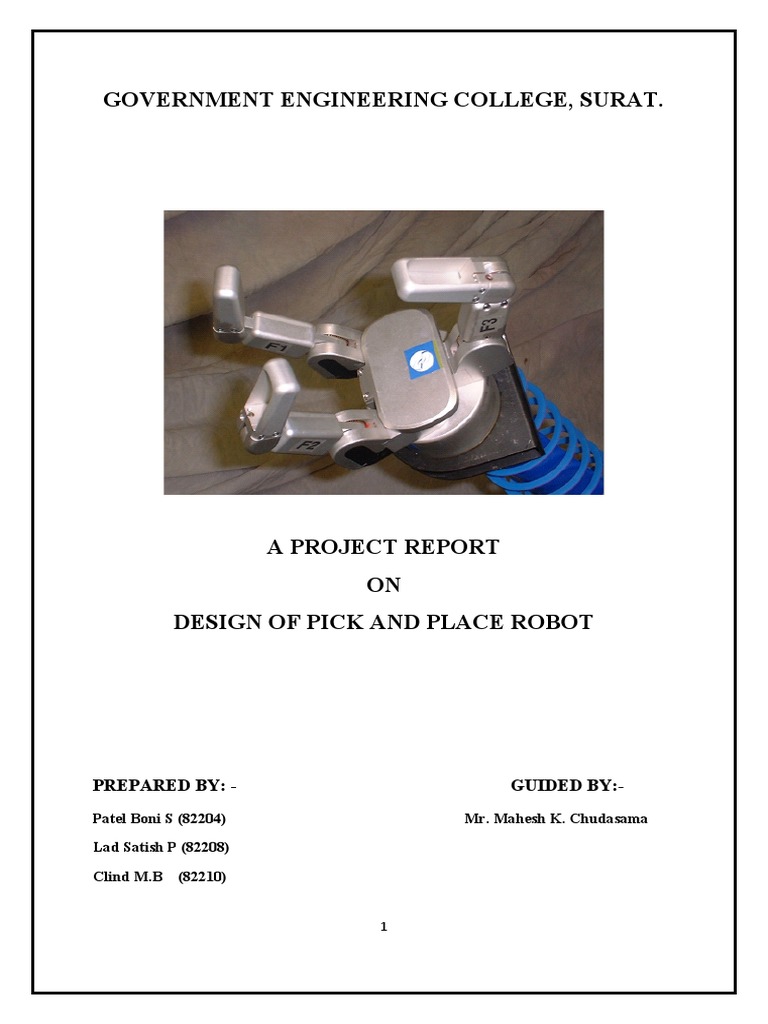 Robotic Arm | PDF | Matlab | Computer Vision