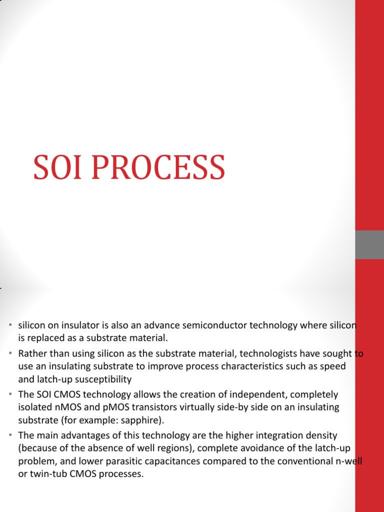 Soi Process | PDF