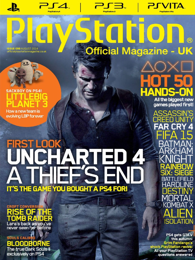 PlayStation Magazine - August 2014 UK | PDF | Play Station | Video Game ...