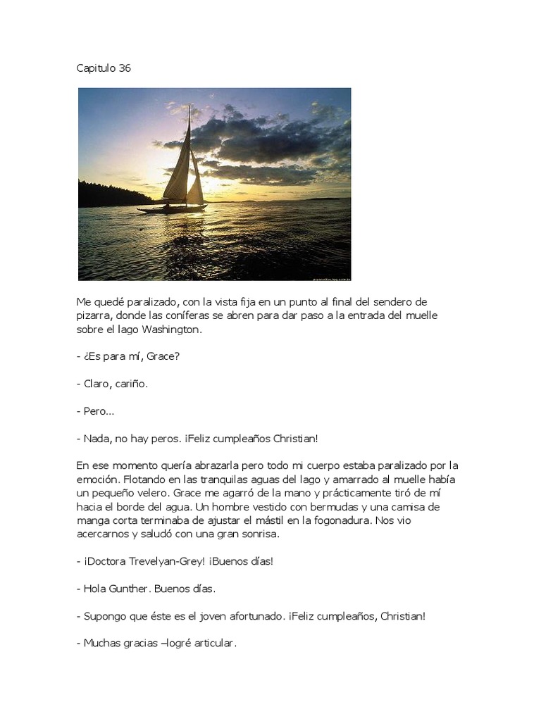 Regalo de Cumpleaños: Un Velero para Christian | PDF | Ocio | Deportes