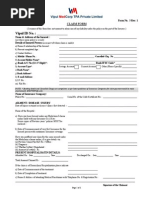 Nhif Universal Claim Form | PDF | Hospital | Patient