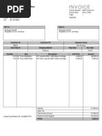 Medical Bill Format in Word | PDF