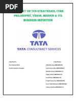 TCS Organization Structure | PDF | Strategic Management | Innovation