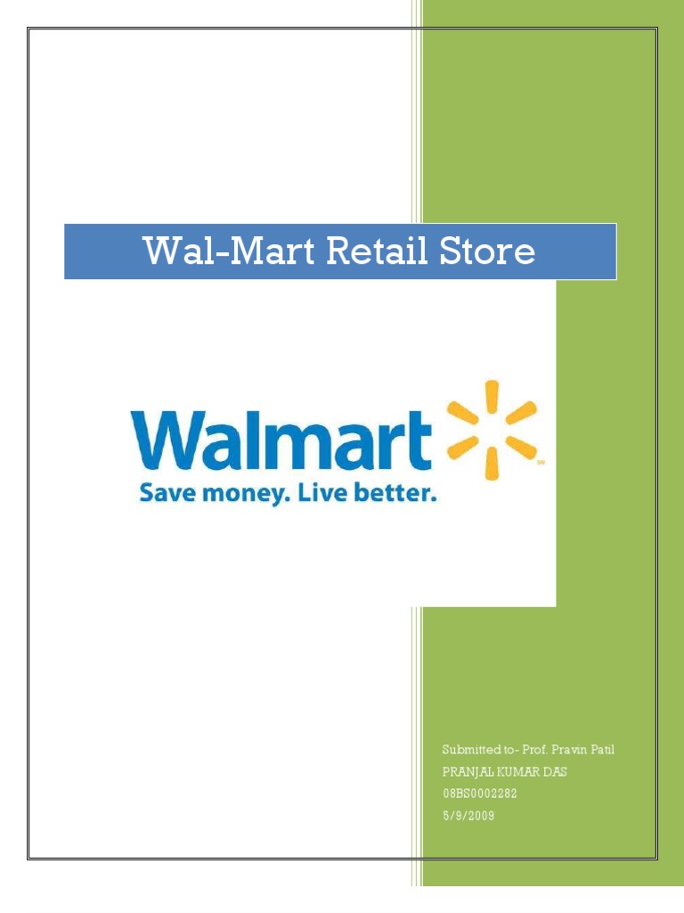 Wal Mart | PDF | Walmart | Retail