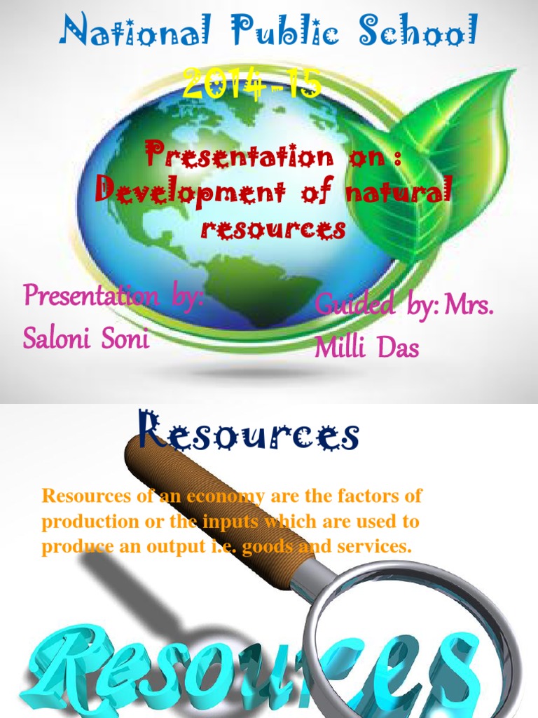 Natural Resources Development Overview | PDF | Economics | Economies