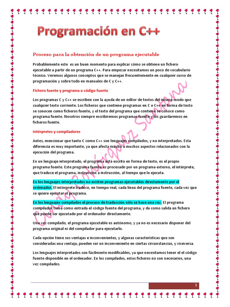 Proceso para La Obtención de Un Programa Ejecutable | PDF | Programa de ...