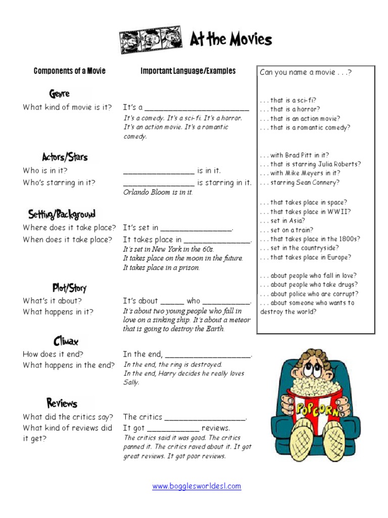 Movie Language | PDF