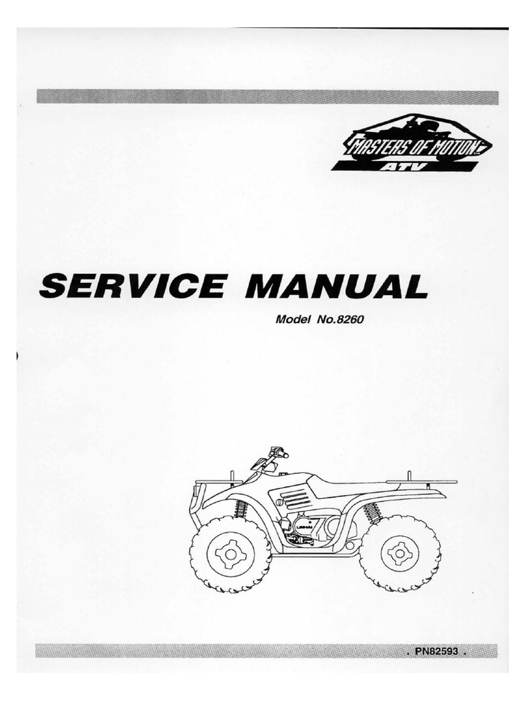 Linhai 260 Workshop Manual | PDF