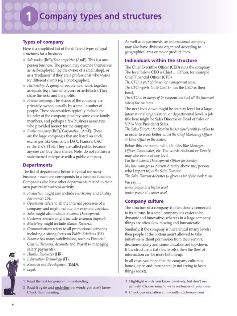 Company Structures and Executive Roles | PDF | Chief Executive Officer ...