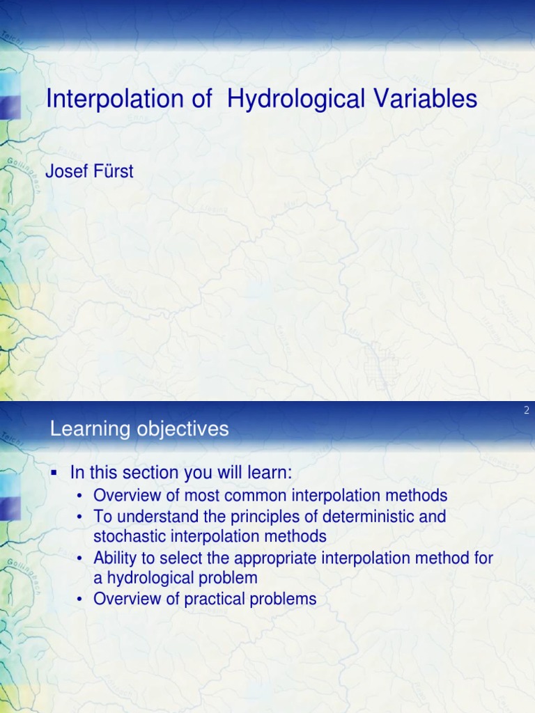 9 Interpolation en | PDF | Interpolation | Geographic Information System