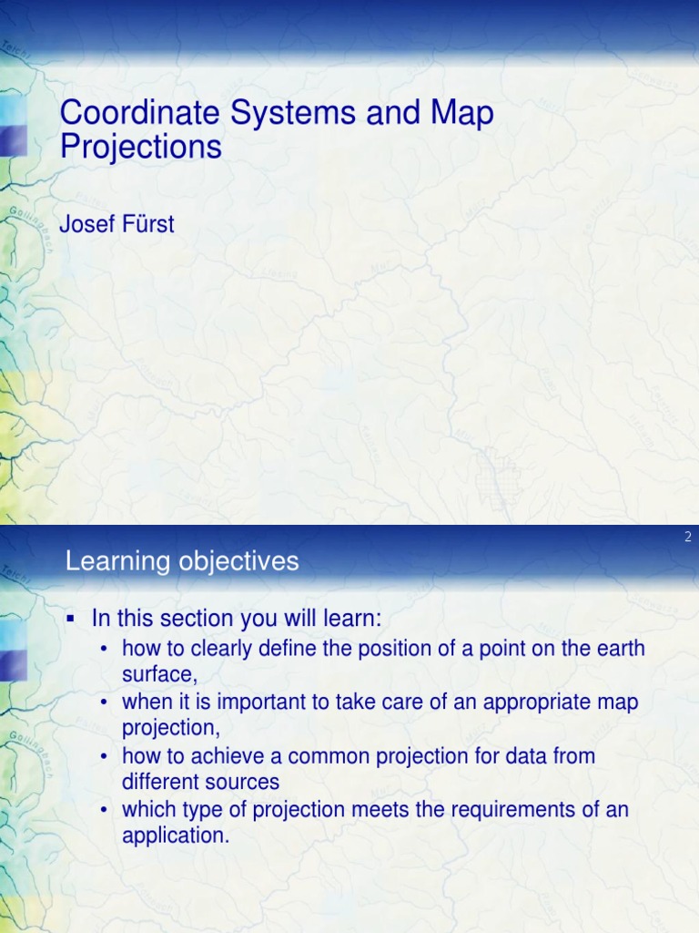 Coordinate Systems & Map Projections Guide | PDF | Geodesy | Latitude