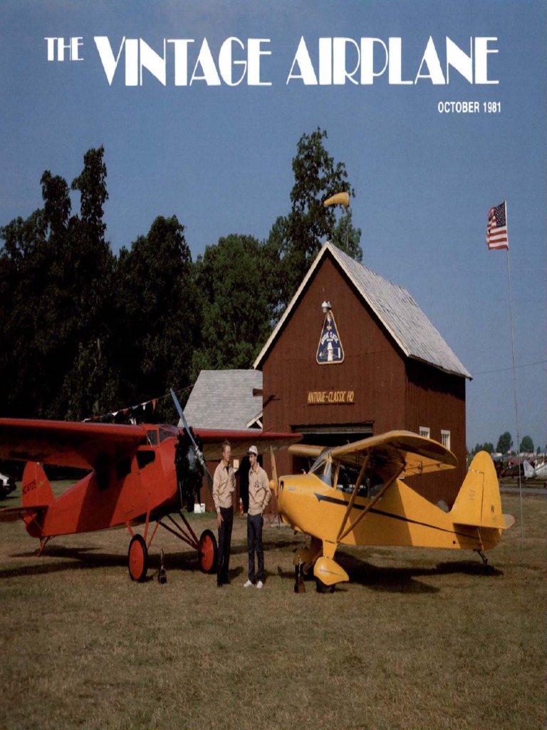 Vintage Airplane - Oct 1981 | PDF | Aerospace Engineering | Aeronautics