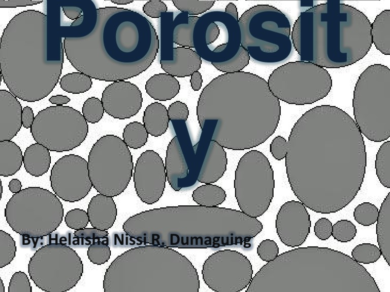 Understanding Porosity in Materials | PDF