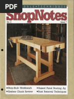 ShopNotes #52 (Vol. 09) - Knock-Down Workbench | PDF