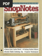ShopNotes #52 (Vol. 09) - Knock-Down Workbench | PDF