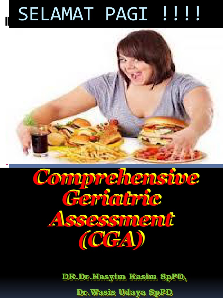 Comprehensive Geriatric Assessment | PDF