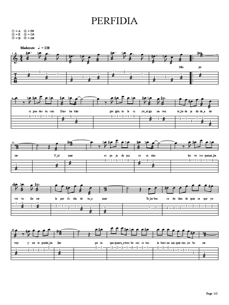 Perfidia | PDF