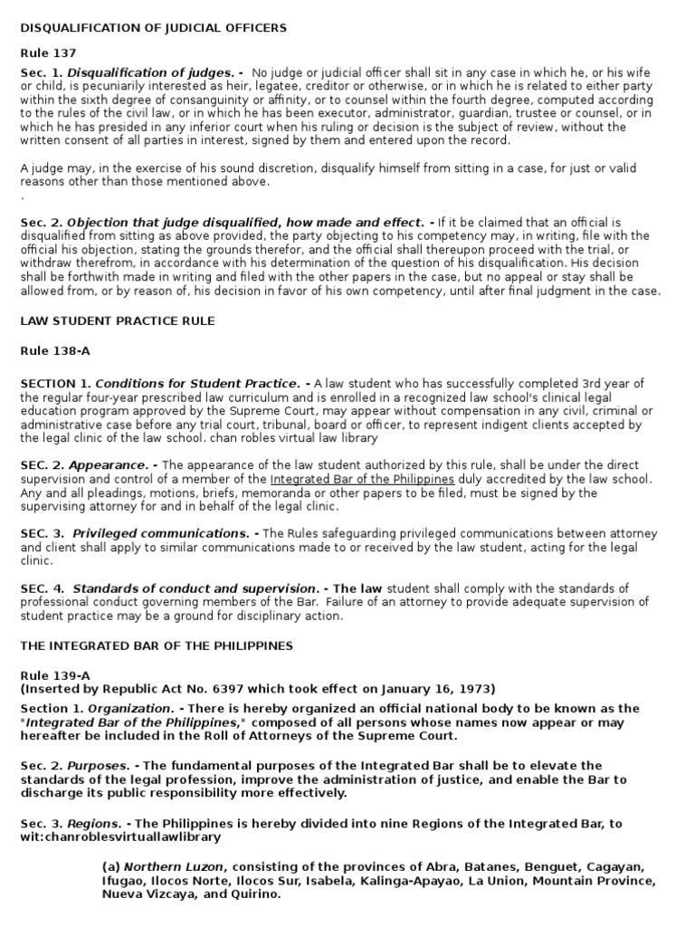 Revised Rules of Court | Deposition (Law) | Judge