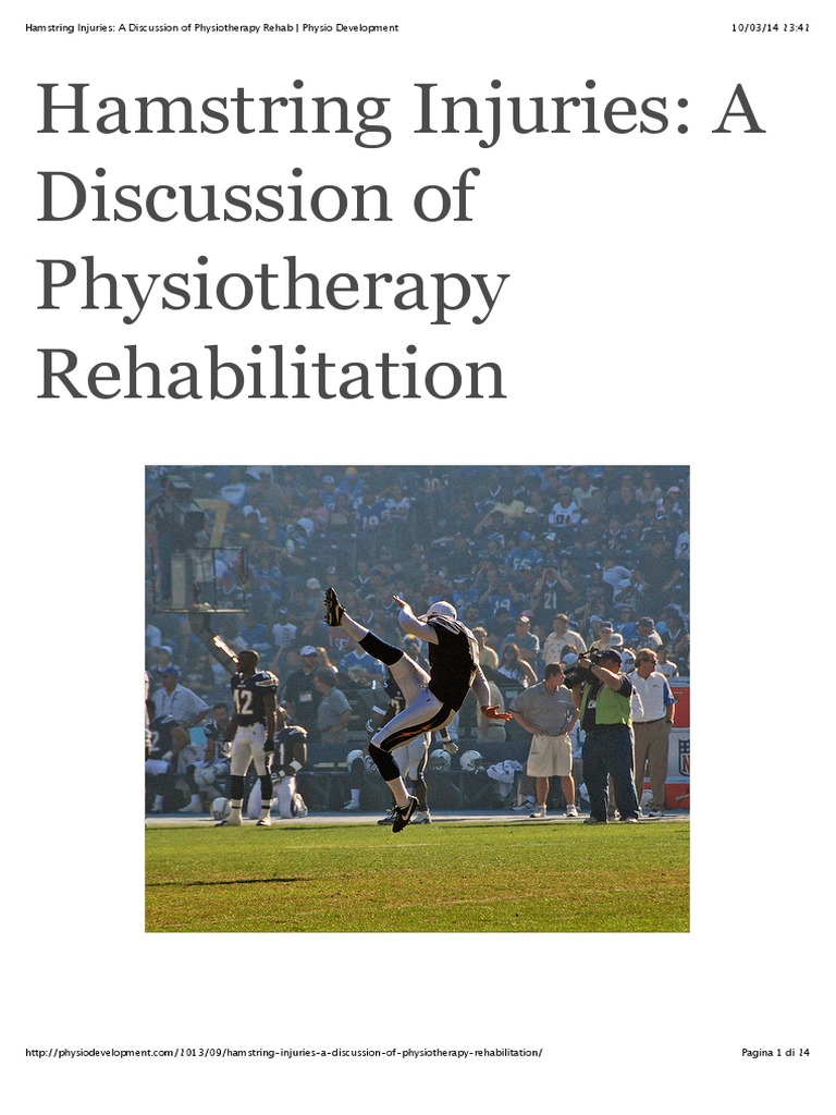 Eccentric Loading in Hamstring Rehab | PDF | Physical Therapy ...