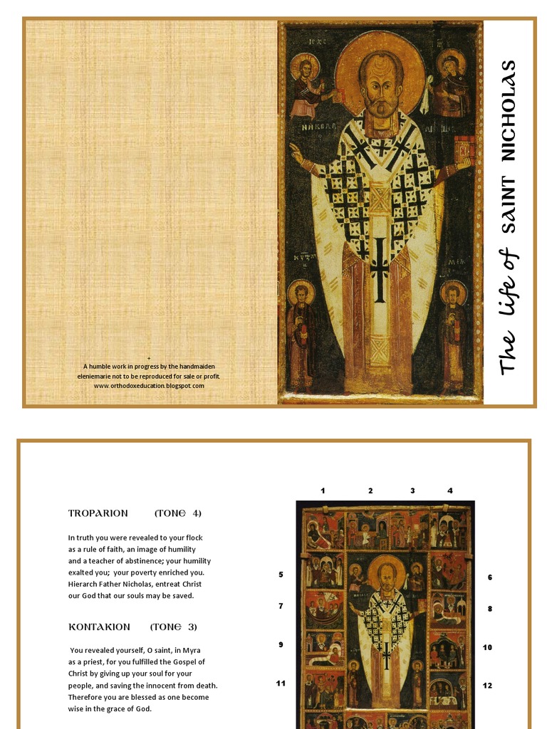 Orthodox ST Nicholas Book | PDF | Eastern Orthodox Church | Relic