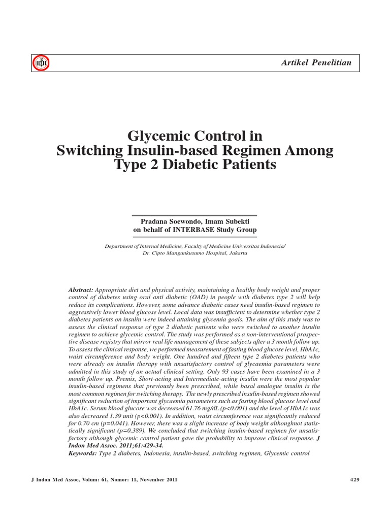 Managemen Terpadu Pada Tatalaksana DM Tipe 2 Yang Komplikasi | PDF ...