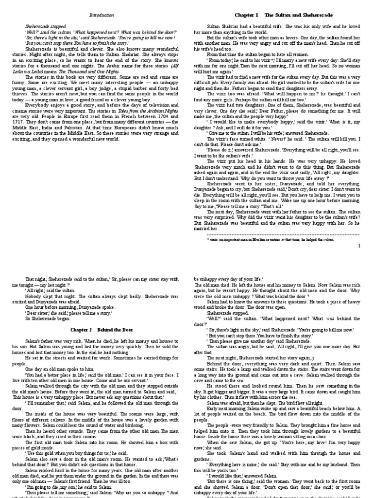 Tales From The Arabian Nights | PDF