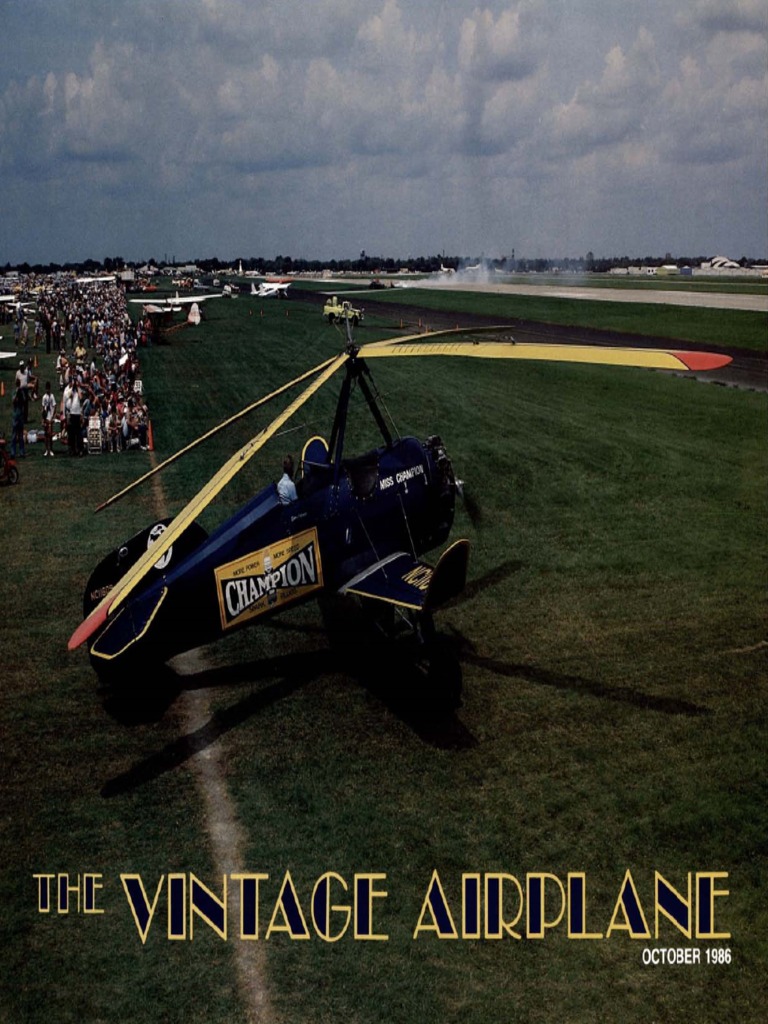 Vintage Airplane - Oct 1986 | PDF | Experimental Aircraft Association ...