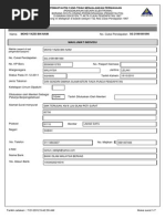Vms - Customs.gov - My Sg7 Cetak Evr Slip - PHP &uid EVR1727564994EVR1727564751meendee27@ | PDF