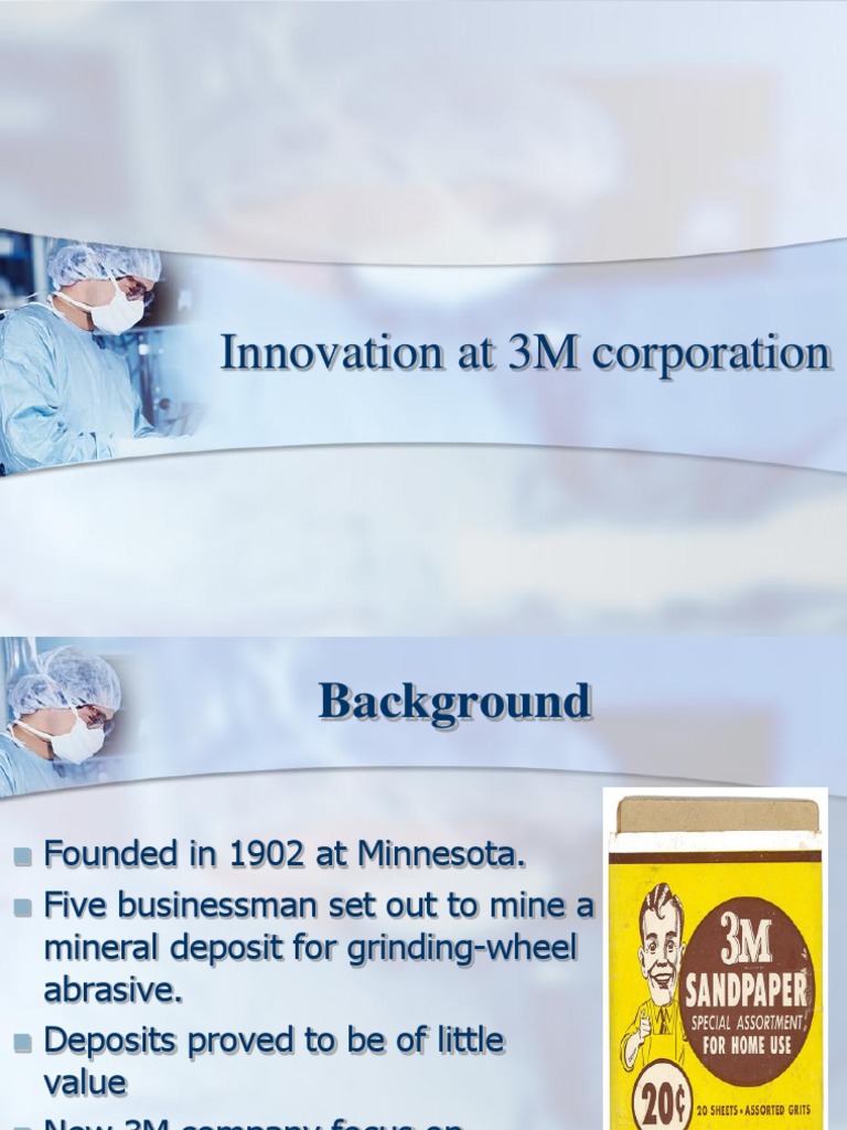 Example - Innovation at 3M Corporation | PDF | New Product Development ...