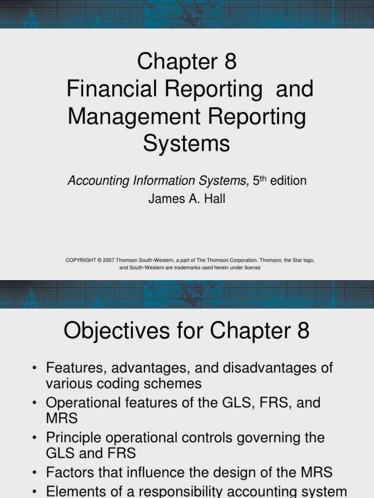 Financial Reporting and Management Reporting Systems | PDF | Debits And ...