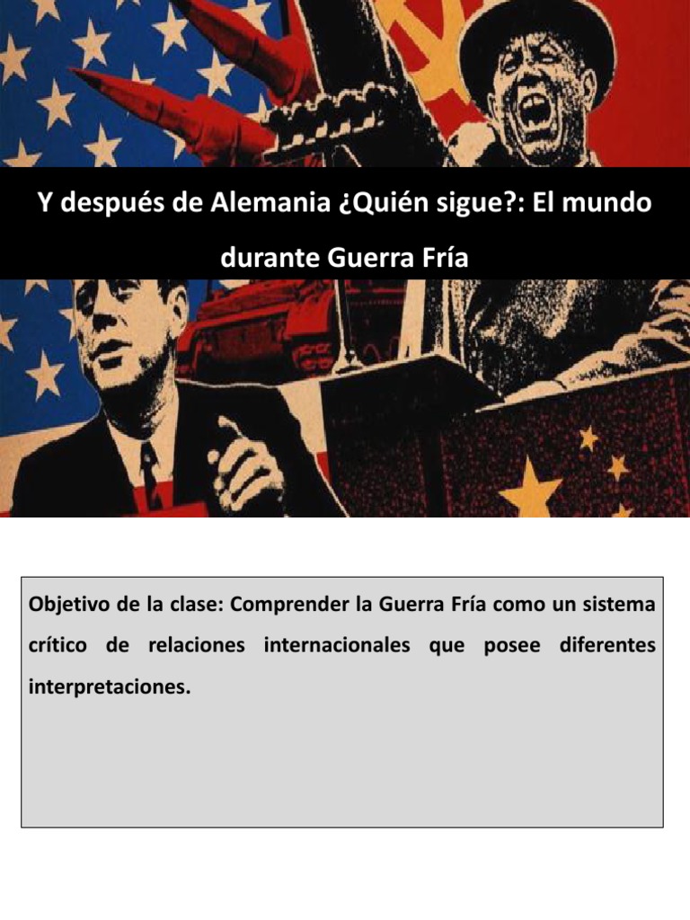 Introducción A La Guerra Fría | PDF | Guerra Fría | Unión Soviética
